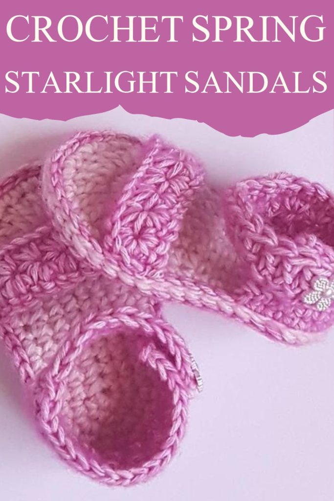14 Free Crochet Spring Sandal Patterns - The Cochetry