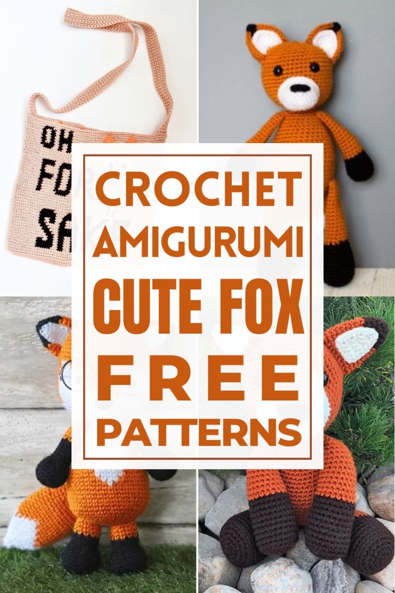 10 Amigurumi Free Crochet Fox Patterns - The Cochetry