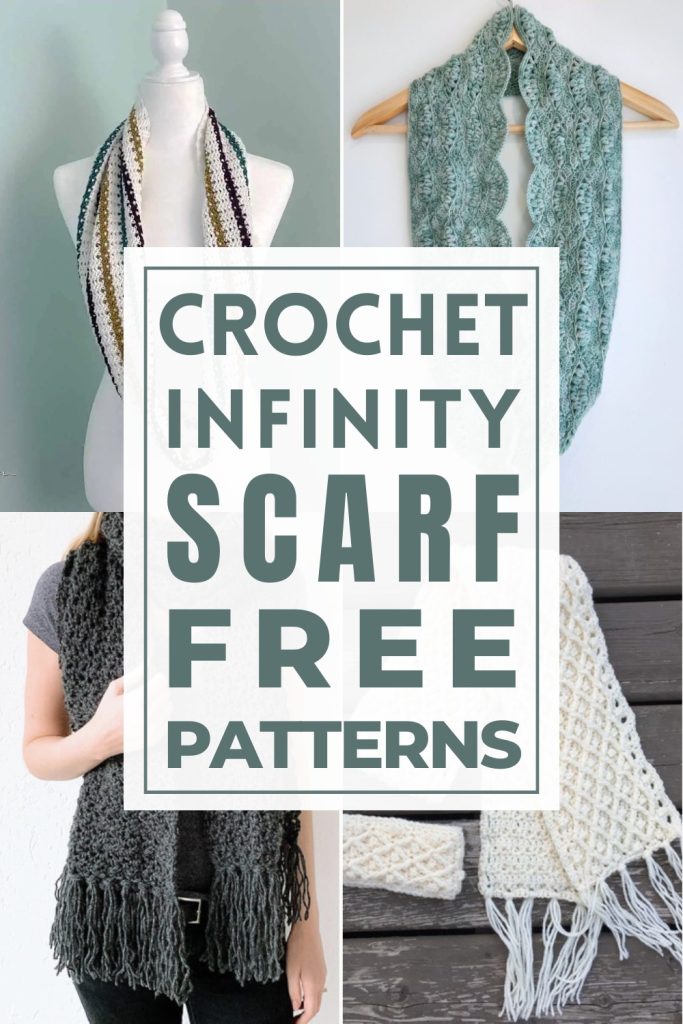 15 Free Crochet Infinity Scarf Patterns - The Cochetry