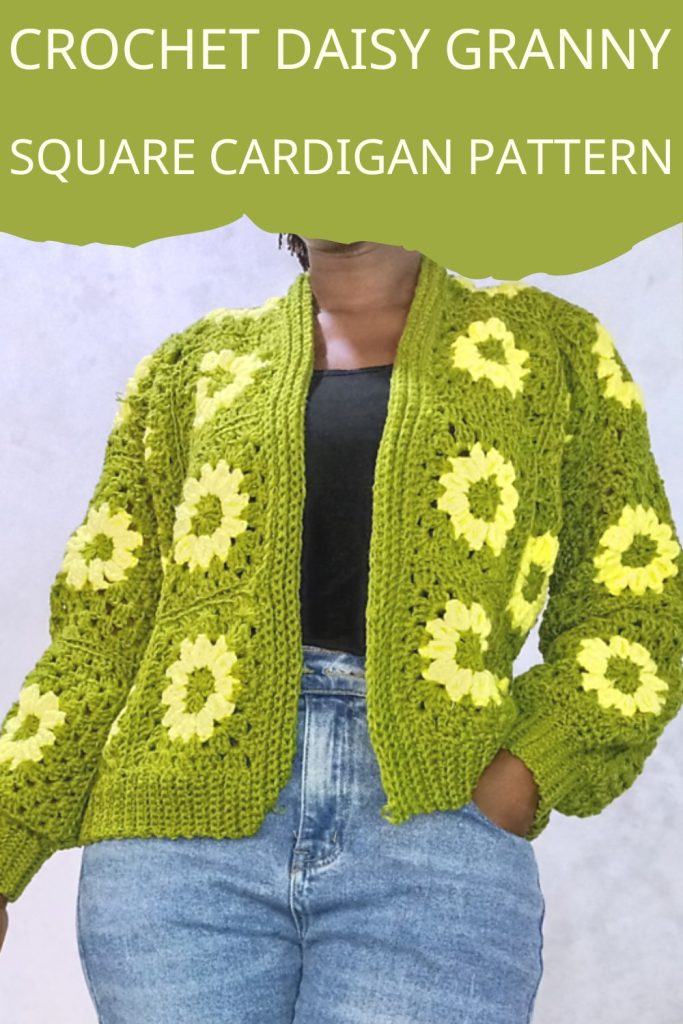 15 Free Crochet Granny Square Cardigan Patterns - The Cochetry