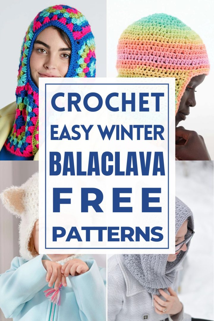 14 Free Crochet Balaclava Patterns For Winter - The Cochetry