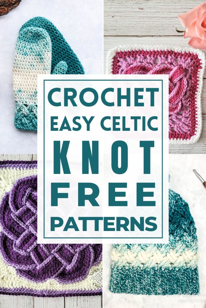 Crochet Celtic Knot Patterns To Make Beautiful Accessories - The Cochetry