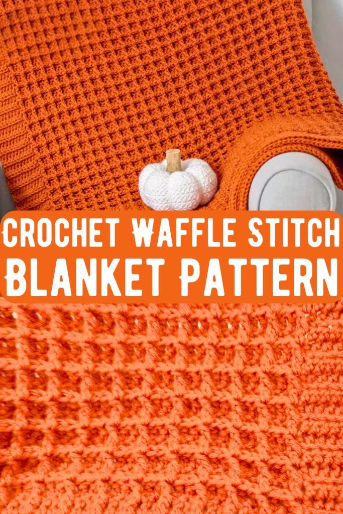 Crochet Waffle Stitch Blanket Patterns For Colorful Creations - The ...