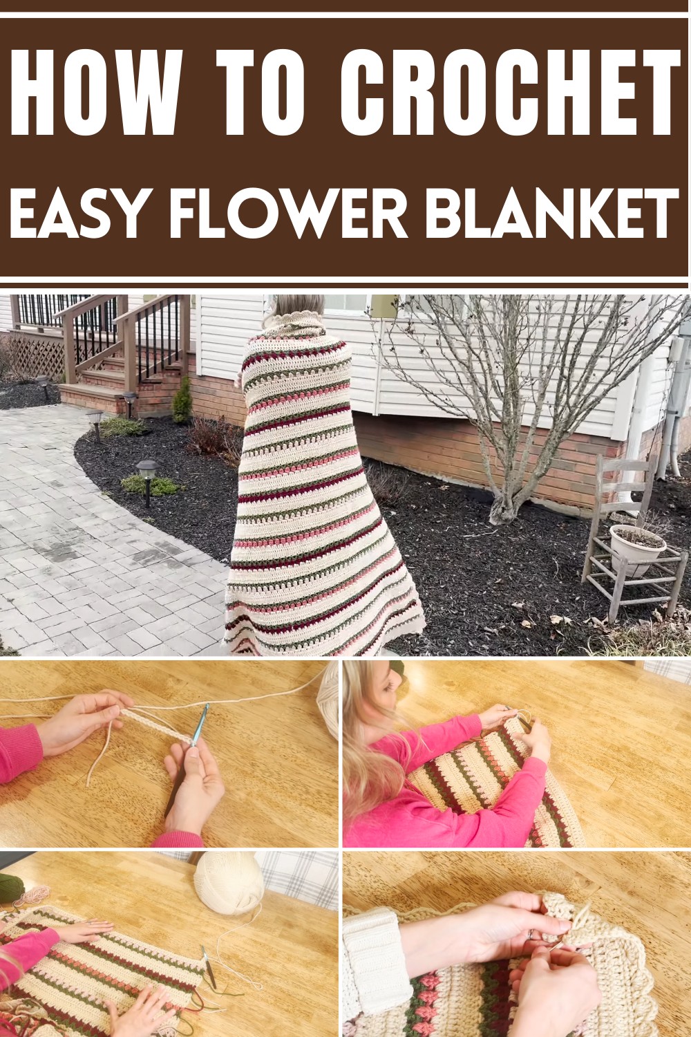 Burst of Blooms Crochet Flower Blanket Pattern You’ll Cherish - The ...